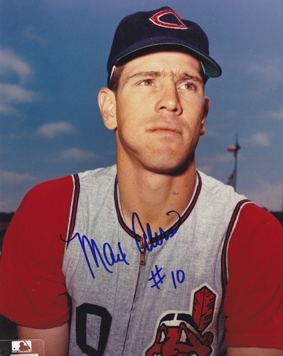 MAX ALVIS CLEVELAND INDIANS ACTION SIGNED 8x10 | eBay