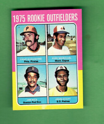 1975 TOPPS MINI BASEBLL #616 JIM RICE ROOKIE CARD - NM-MT+ | eBay