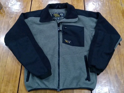 Vintage Mountain Hardwear Jacket Mens Medium Softshell Fleece Gorp Made ...