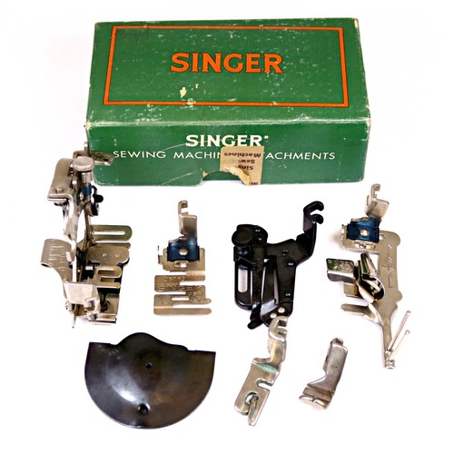 Singer Attachments Set 160809 – 7pc Low Shank Feet in Box – Vintage ...