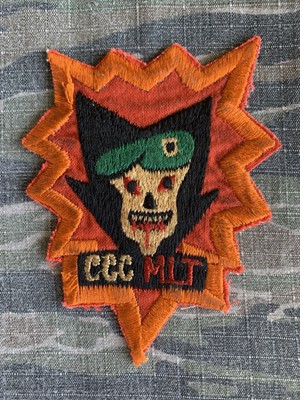 Original Vietnam War MACV SOG Special Forces DELTA CCC MLT Shell Burst ...