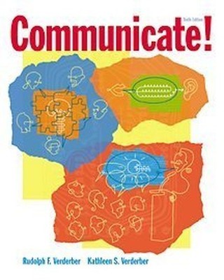 Communicate!: Paperback and CD-Rom, Verderber, Kathleen 9780534561161| eBay