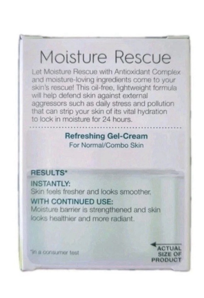Garnier Skin Active Moisture Rescue Refreshing Gel Cream 1.7oz Normal ...