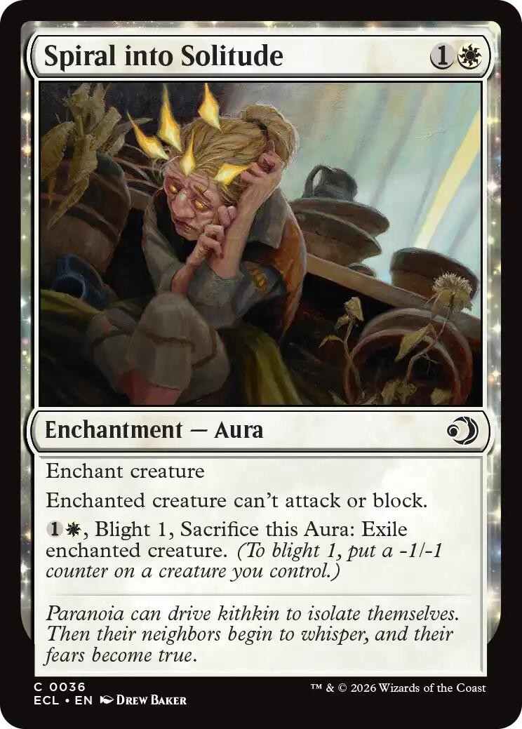 Spiral into Solitude Lorwyn Eclipsed Regular for sale online | eBay