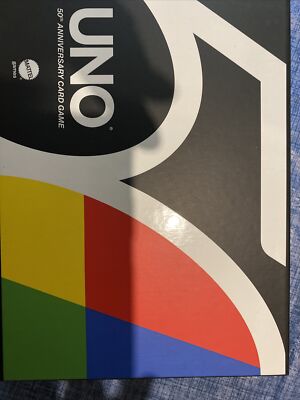 UNO 50th Anniversary Edition Card game Exclusive Gold Coin Mattel | eBay