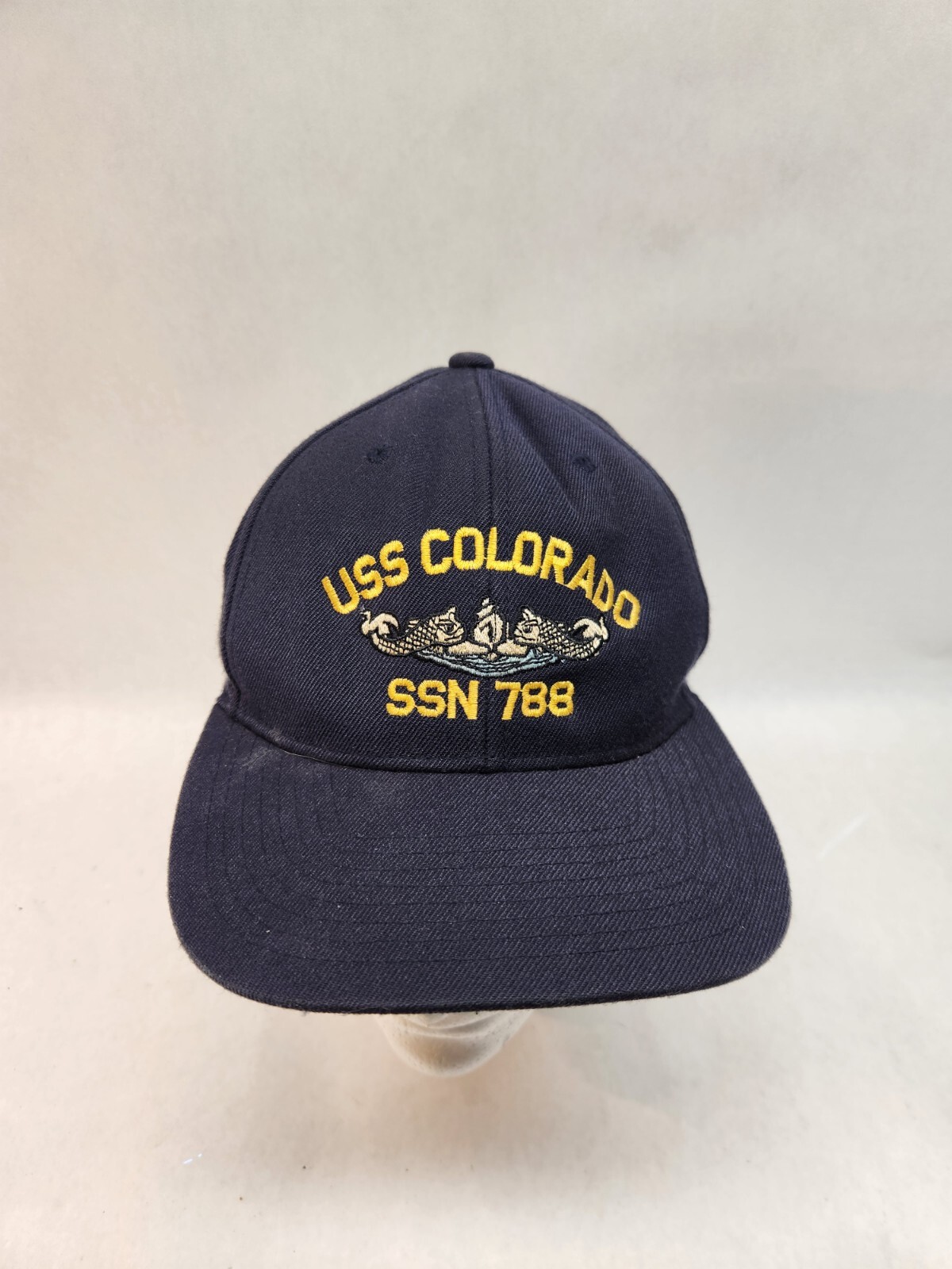 Vintage USS COLORADO SSN-788 U.S NAVY SUBMARINE HAT U… - Gem