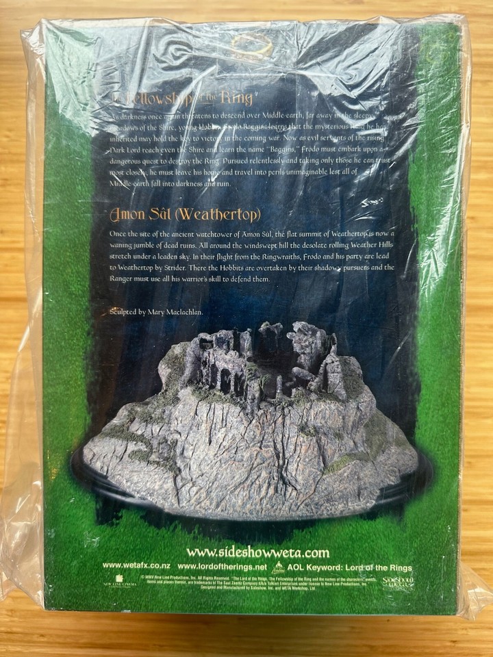 Sideshow Weta WEATHERTOP Amon Sul Environment Lord of the Rings LotR ...