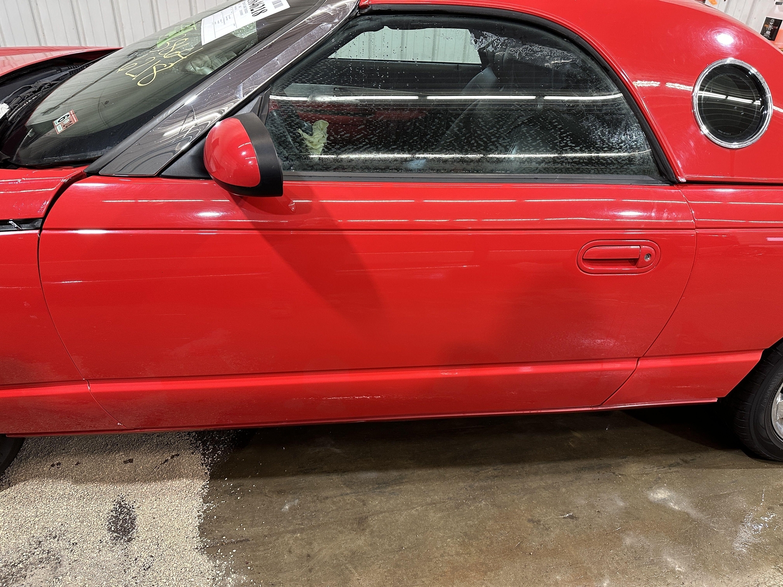 02-05 FORD THUNDERBIRD HARD TOP ROOF TORCH RED PAINT CODE D3 | eBay