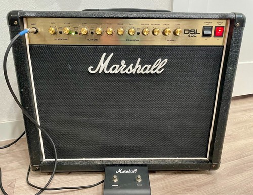 Marshall DSL40C with foot switch | eBay