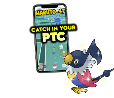 Pokemon Shiny Chatot Catch in your P T C | eBay
