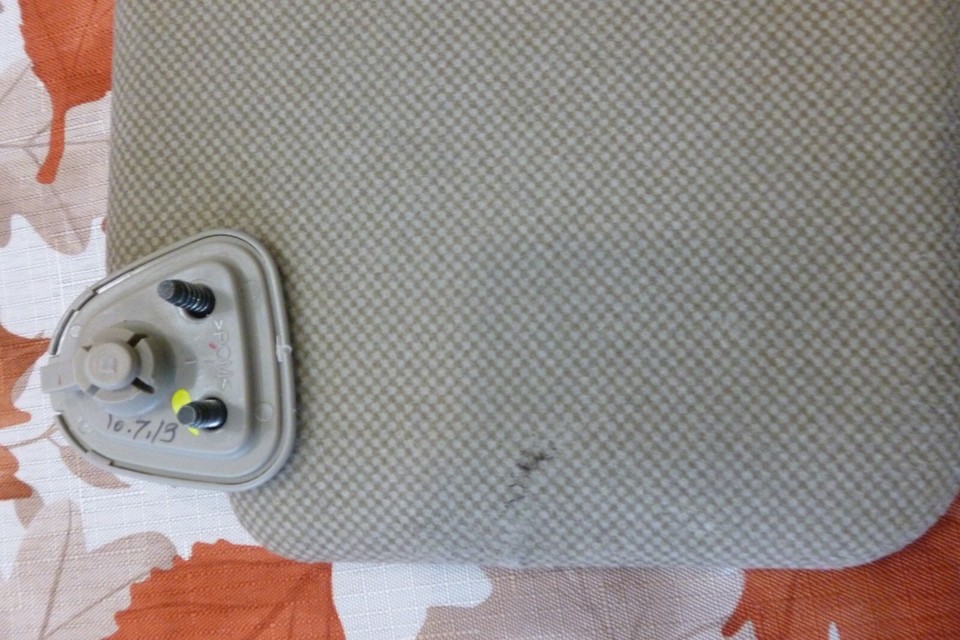 2007-2012 Nissan Versa Sun Visor Tan Driver Side Left OEM Checkered ...