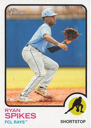2022 TOPPS HERITAGE MINORS (#177) - RYAN SPIKES | eBay