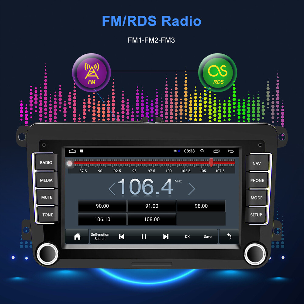 Autoradio RCD330 RCD360 PRO2 Carplay Android Auto BT Für VW Golf CADDY ...