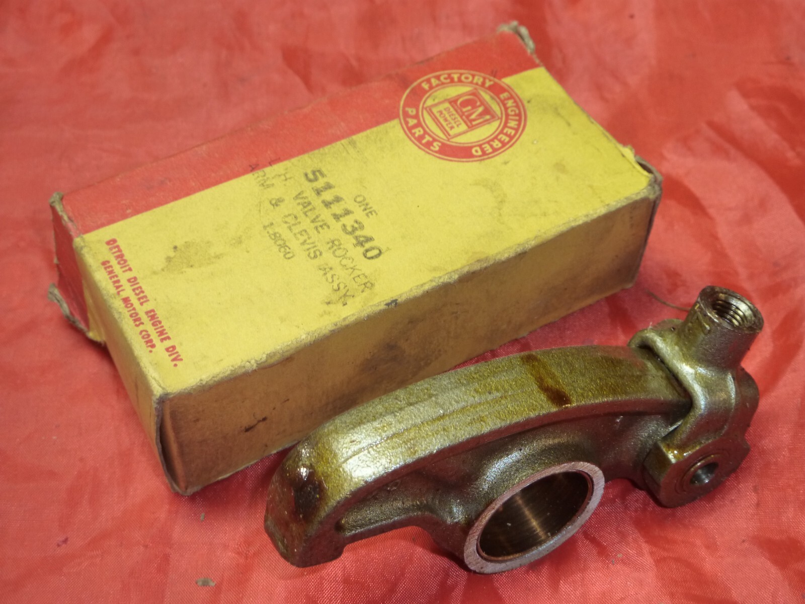 NOS Detroit Diesel Injector Rocker Arm Assembly W Clevis 5111340 New ...