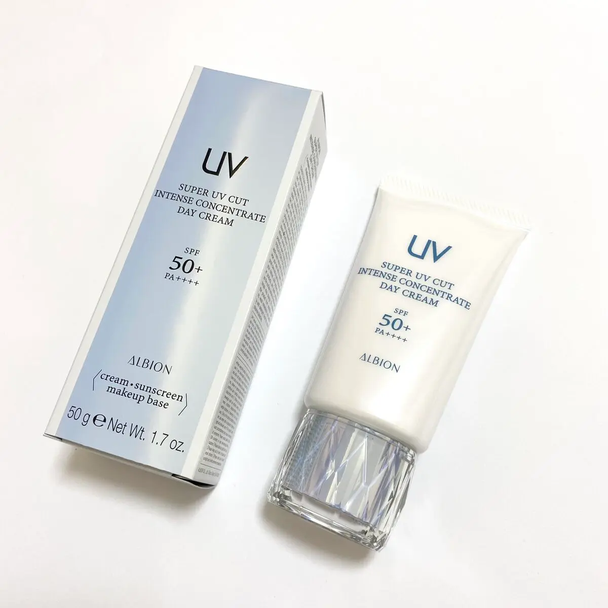 ALBION Super UV Cut Intense Concentrate Day Cream 50g Sunscreen SPF50 ...