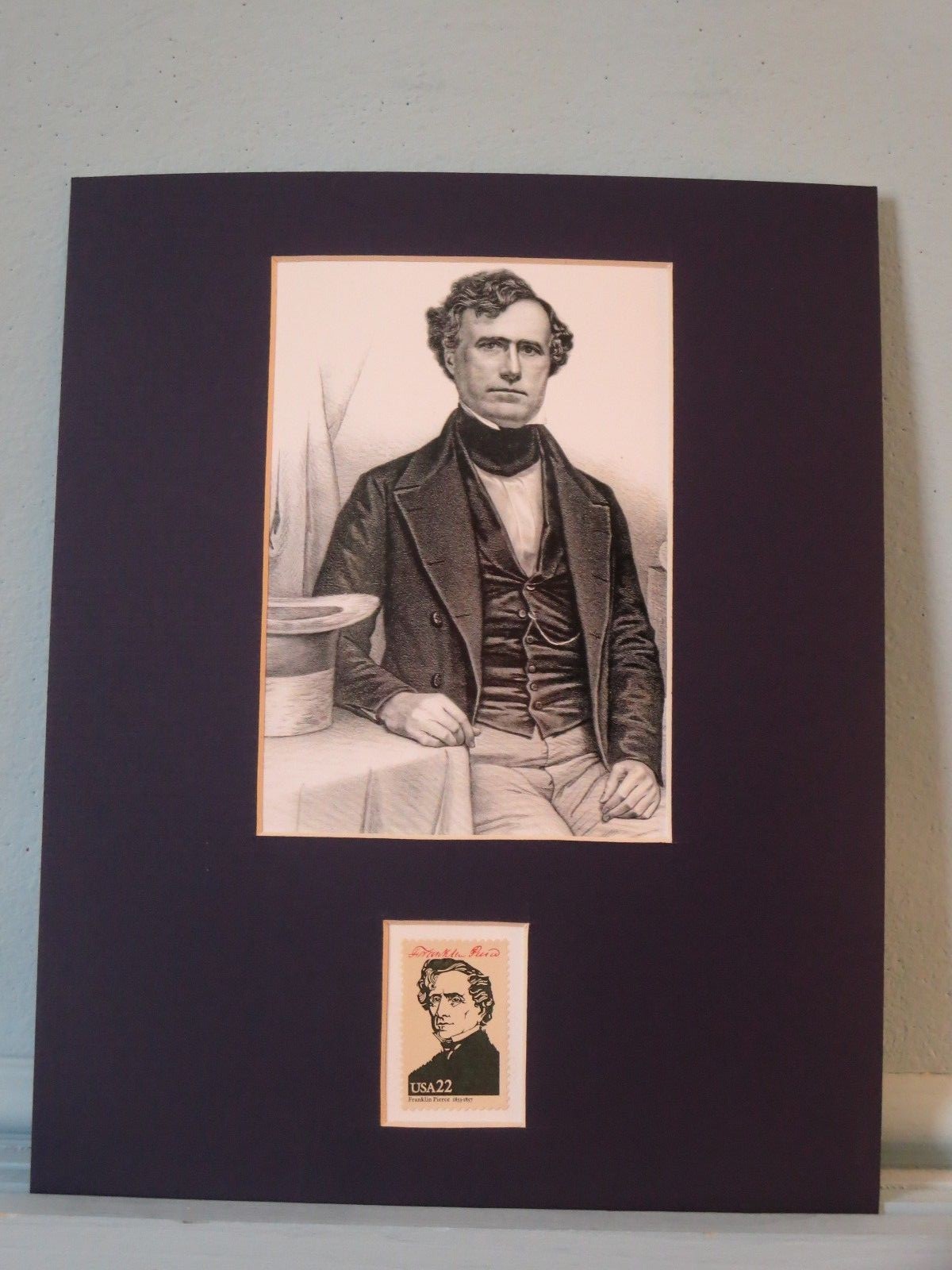 President Franklin Pierce honored by his own stamp | eBay