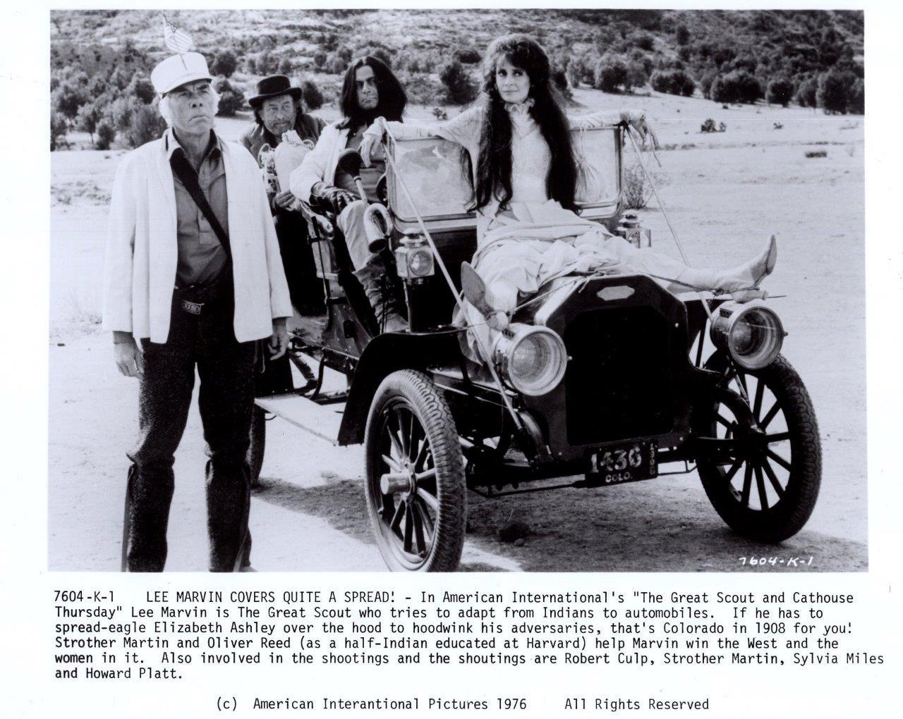 Lee Marvin "The Great Scout and Cathouse Thursday" 1976 Vintage Movie ...