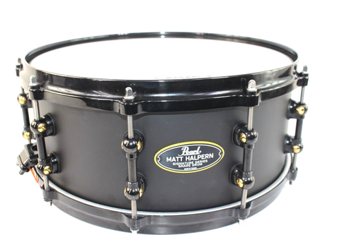 Pearl Matt Halpern Signature Snare Drum 14 x 6 in. #R0755 | eBay