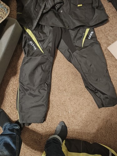 Alpha Armored Riding Gear. Jacket And Pants | eBay