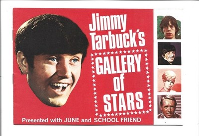 JIMMY TARBUCK'S GALLERY OF STARS - ALBUM AND COMPLETE UNCUT SET OF 108 ...