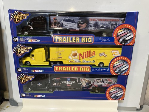 3 - Winner;s Circe 1:64 Trailer Hauler Lot - #3 Earnhardt #3 Dale Jr ...