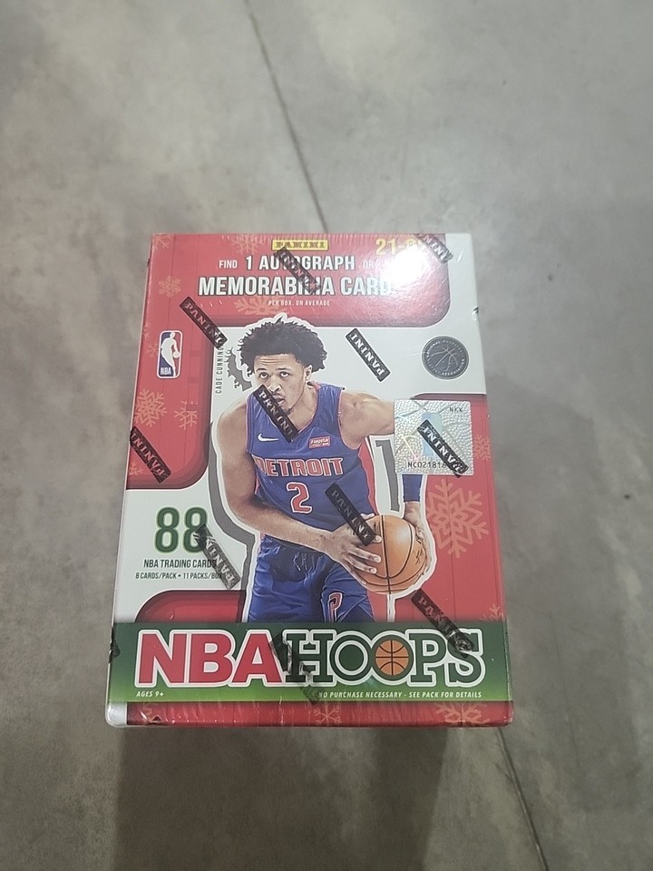 2021-22 Panini NBA Hoops Basketball Winter Holiday Blaster Box New ...