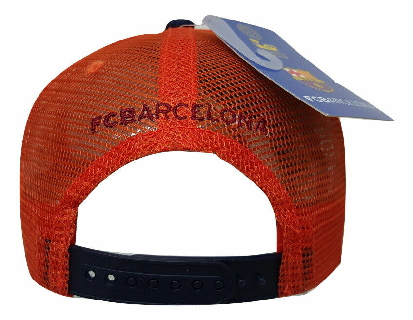Fc barcelona soccer cap hat trucker official mesh authentic football ...
