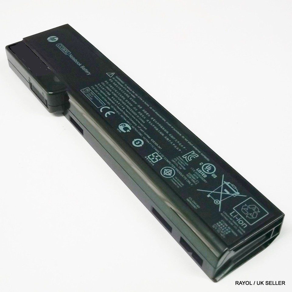 Genuine HP 6-cell Battery for EliteBook 8460p 8470p 8560p 8570p, CC06 ...