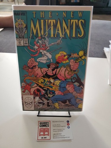 THE NEW MUTANTS #65 ILLYANA COPPER AGE X-MEN MARVEL COMICS | eBay