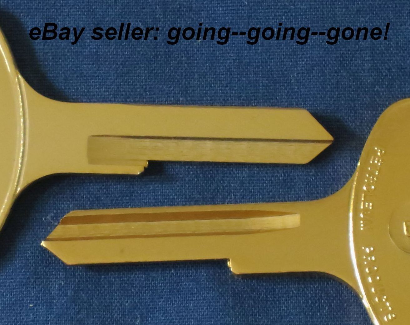 VINTAGE HUMBLE OIL CO KEY BLANK FORD LINCOLN MERCURY EDSEL 1958-1966 ...