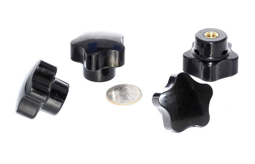 8mm 5 Lobe Clamping Knob 40mm OD Durable Bakelite Various Pack Sizes | eBay
