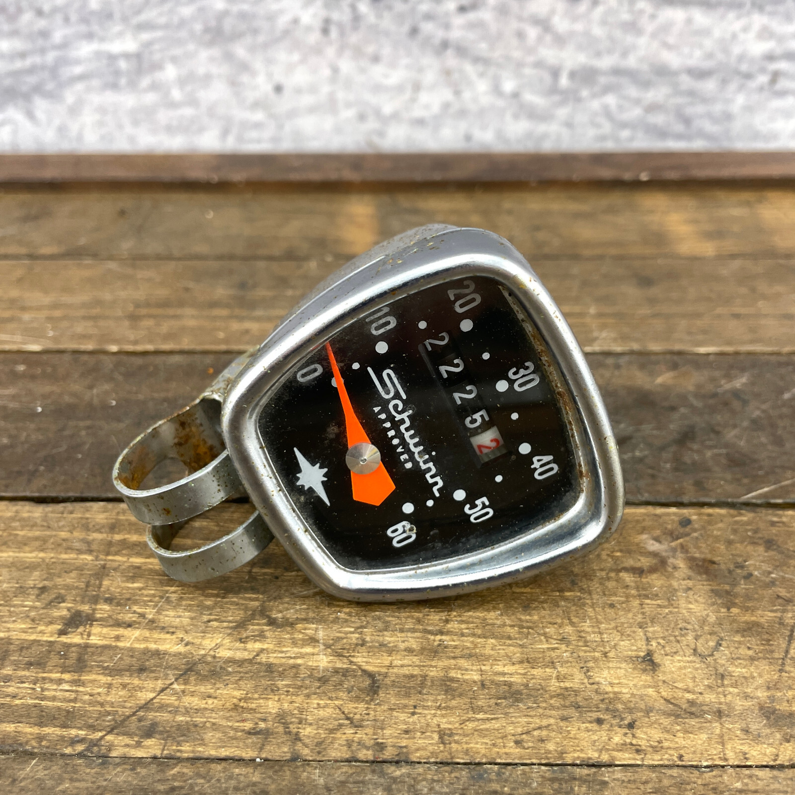 Vintage Schwinn Approved Speedometer OG 60 MPH Bike Muscle Part 70s ...