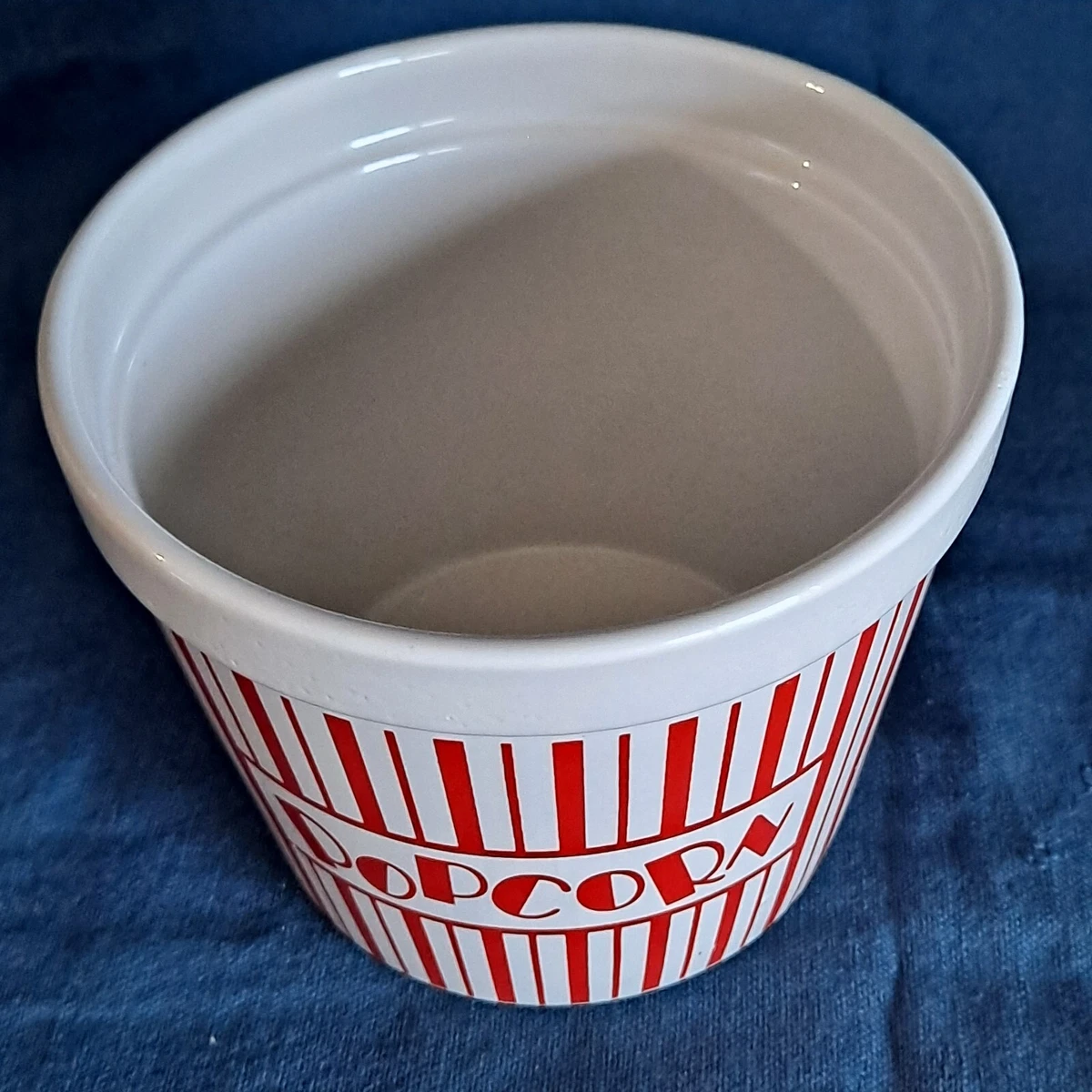 Ceramic Popcorn Tubs