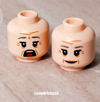 New LEGO Chubby Cheeks Head Happy Yelling Singing Loud Opera RETIRED ...