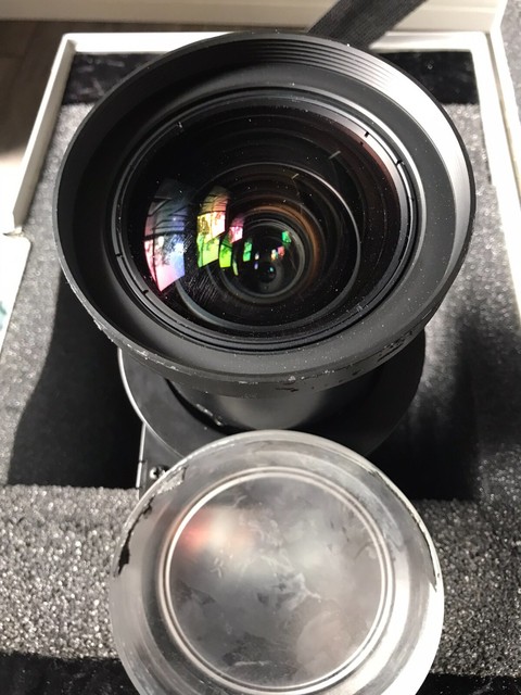 Barco R9832740 RLD (0.77 1) Fixed Focal Projector Lens For RLM-W6 / RLM ...