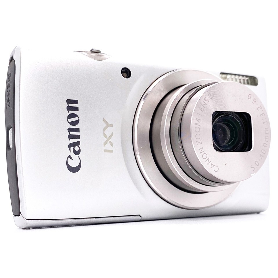 Canon IXY 180 Silver PowerShot ELPH 180 IXUS 175 20MP 8x Digital Camera ...