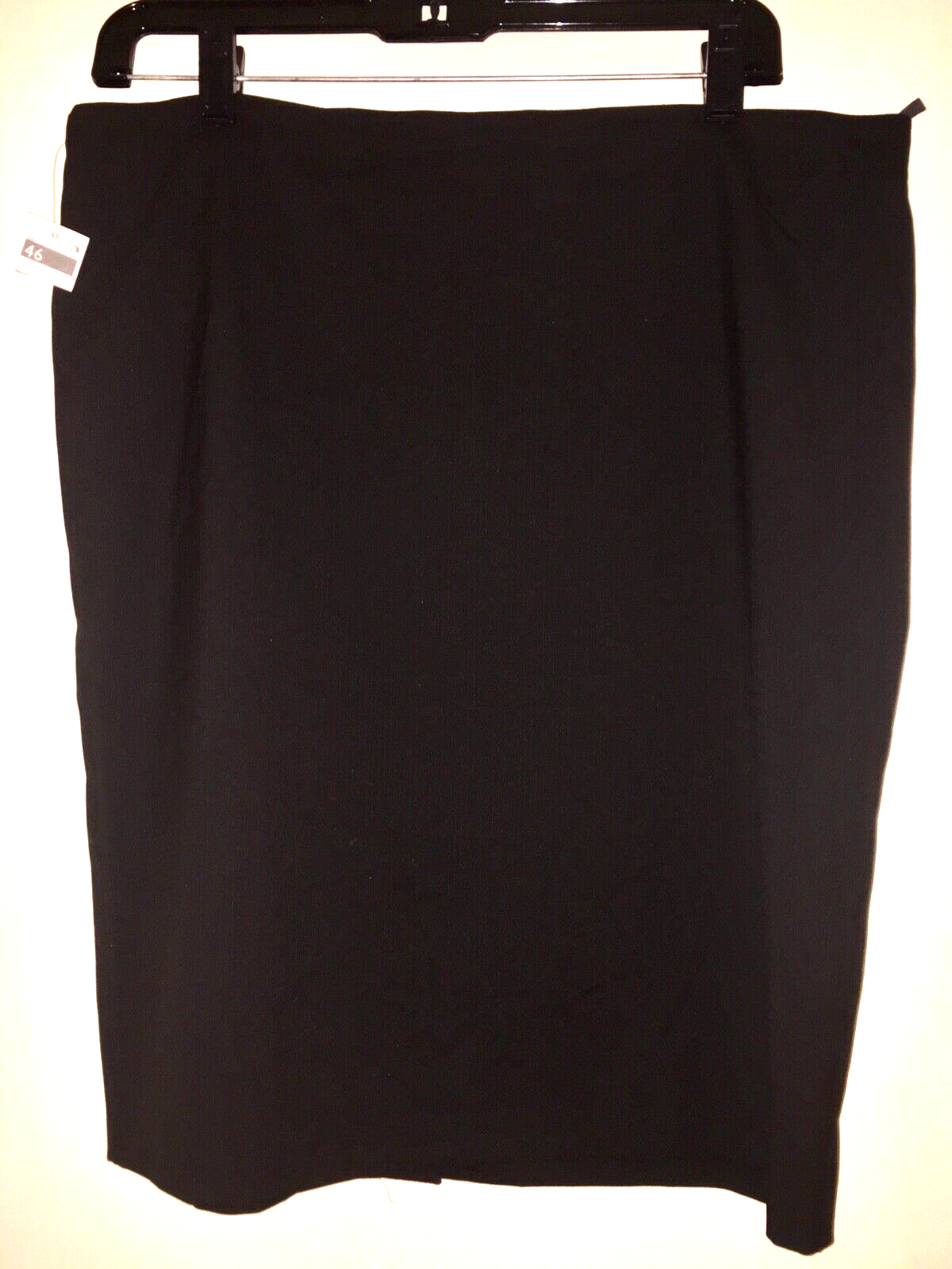 NWT New Sisley Black Pencil Skirt Italian Size 46, Knee Length | eBay