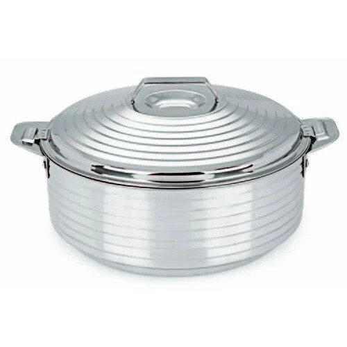 Stainless Steel Hot Pot Insulated Casserole Double Wall Hot Cold Pot ...