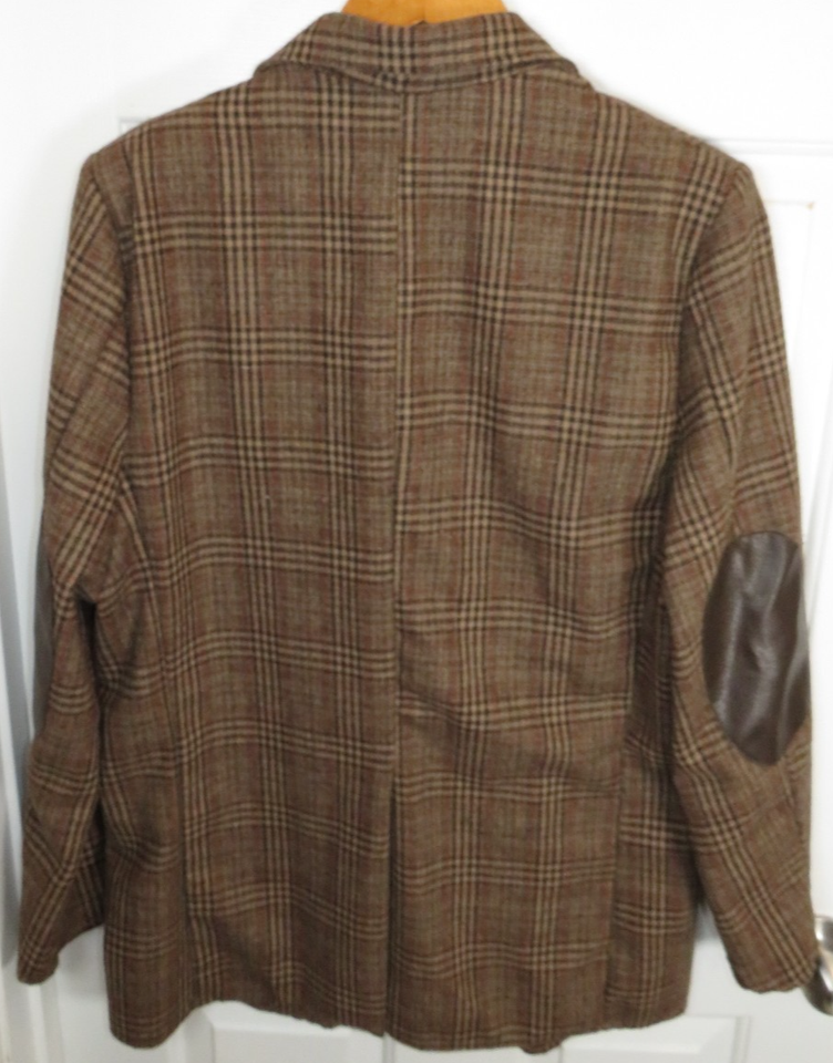 Doctor Who BBC Men L/XL Brown Plaid Blazer Costume (11th- Matt Smith ...