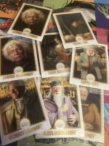 Harry Potter Chocolate Frog Cards Wizarding World 3D Lenticular Sealed ...