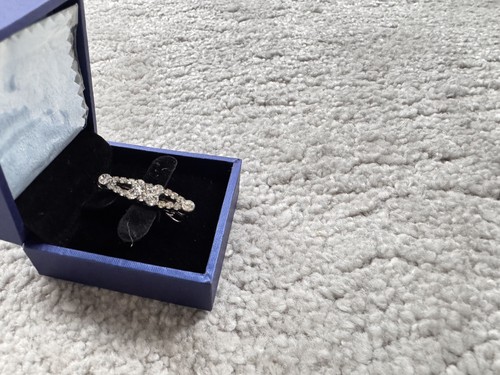 Silver Diamanté Brooch/ Pin New | eBay UK