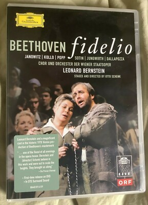 Beethoven FIDELIO Wiener Staatsoper, Bernstein, 1978, As New Region 4 ...