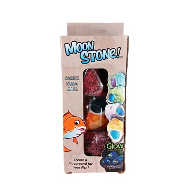 Moon Stone! Glow In The Dark Fish Playground Rare Earth Crystals NEW | eBay