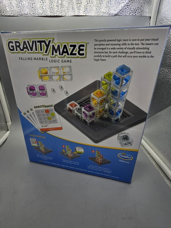 Thinkfun Gravity Maze Marble Run Brain Game and STEM Toy 2015 Sealed | eBay