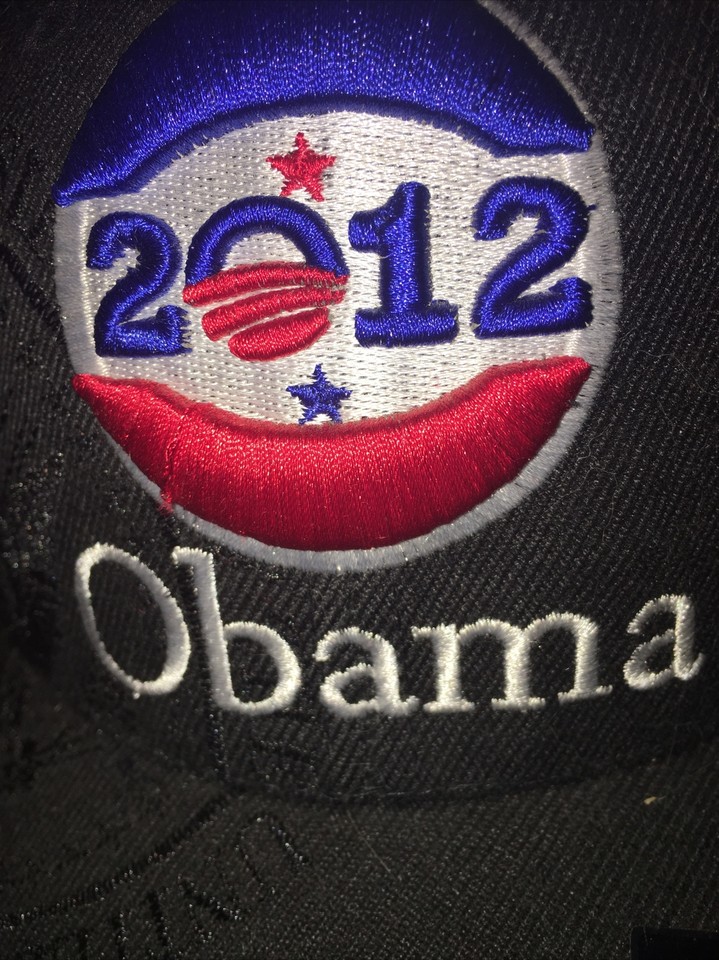 New President Barack Obama 2012 baseball caps with tags - Black | eBay