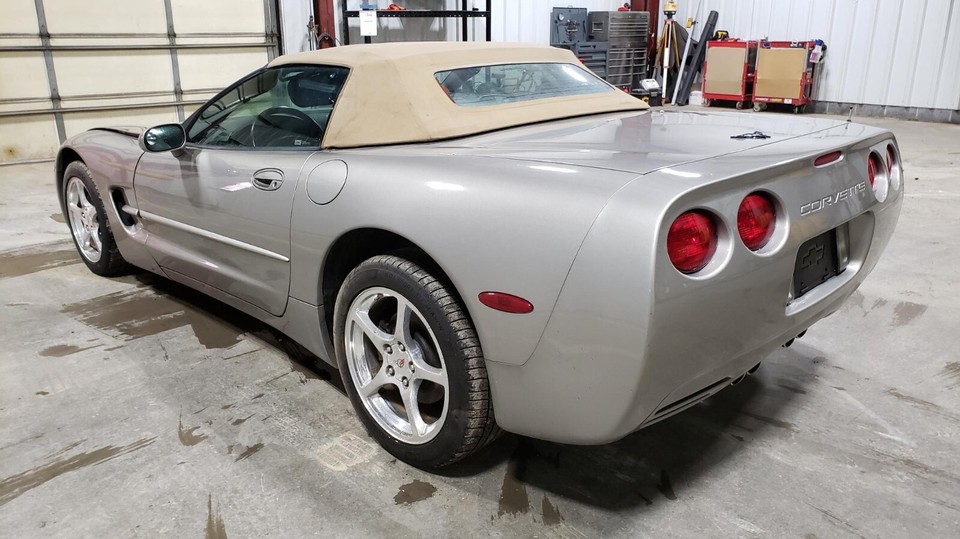 97-04 C5 Corvette Convertible Top Tonneau Lid Storage Cover (Pewter ...