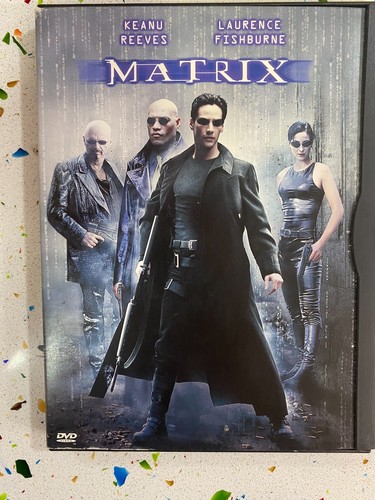 Matrix DVD Keanu Reeves Laurence Fishburne - Español Inglés | eBay UK
