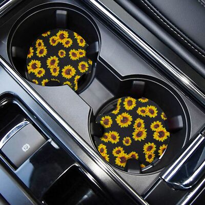 Car Coasters for Drinks Absorbent, Cute Car Coasters for Women & Man ...