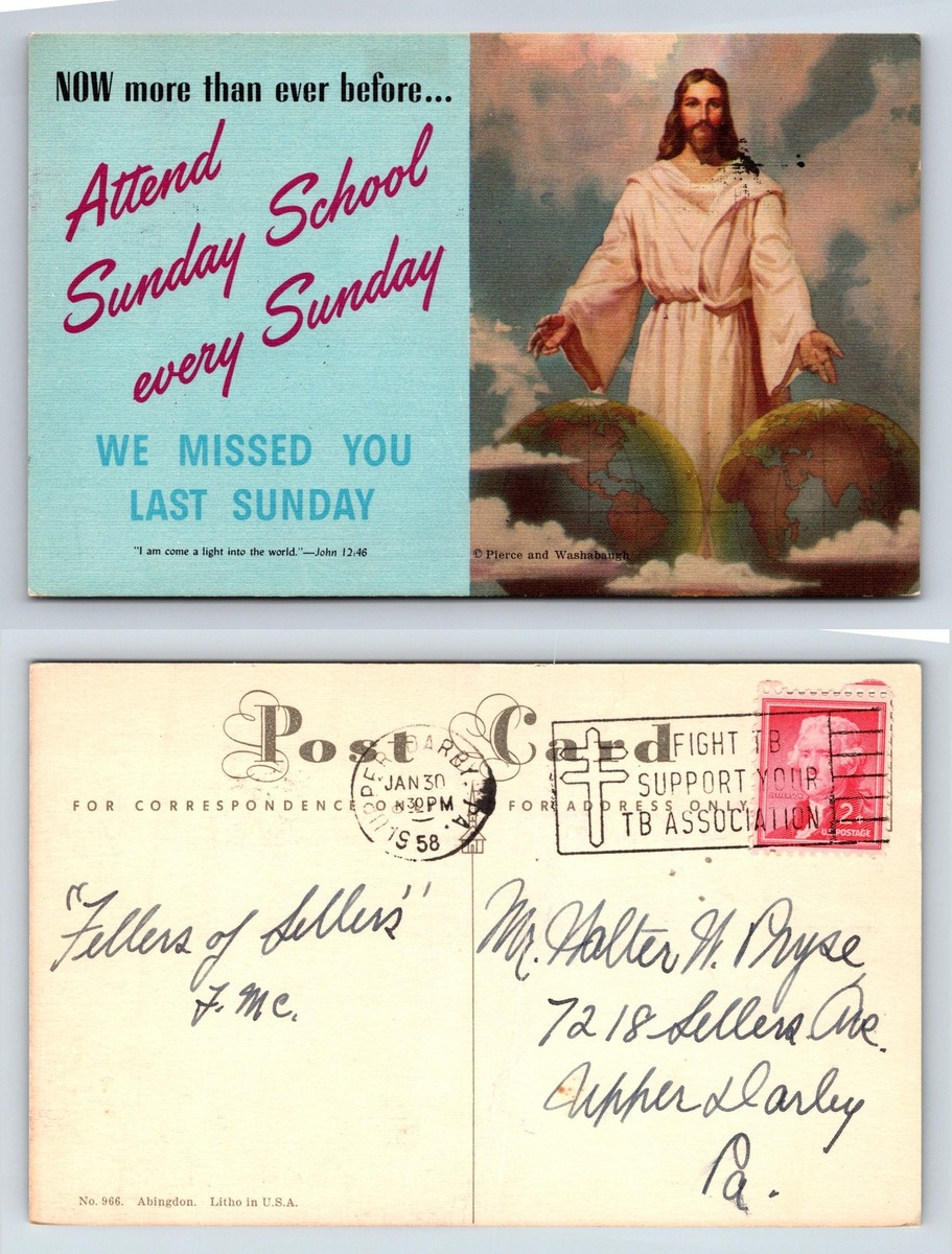 We Miss You Church Letter We Miss You Postcard Etsy