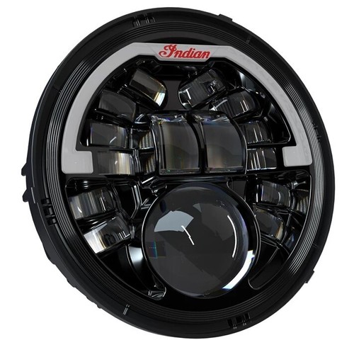 22-25 INDIAN MOTORCYCLE PATHFINDER ADAPTIVE LED HEADLIGHT BLACK 2884995 ...